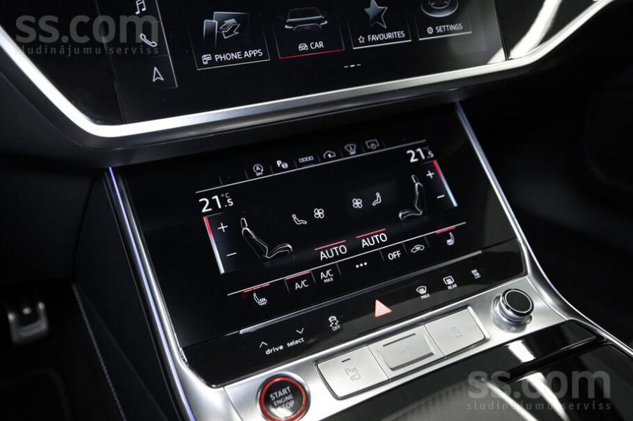 Melns Audi S6 2023 Tukums, ar dzinēja tilpumu 3.00 L un nobraukumu 0 tūkst. km par 49990 €, foto 15 vietnē AUTOMOTO.COM.LV