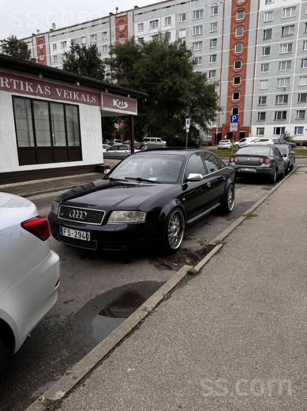 Zils Audi S6 2000 Rīga, ar dzinēja tilpumu 4.20 L un nobraukumu 341 tūkst. km par 5300 €, foto 1 vietnē AUTOMOTO.COM.LV