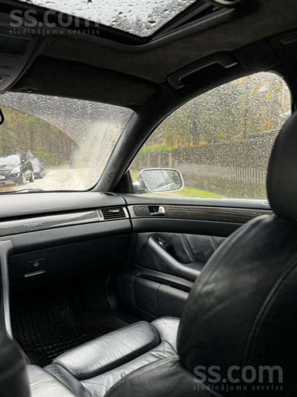 Zils Audi S6 2000 Rīga, ar dzinēja tilpumu 4.20 L un nobraukumu 341 tūkst. km par 5300 €, foto 8 vietnē AUTOMOTO.COM.LV