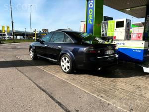 Blue Audi S6 2000 in Riga, with an engine capacity of 4.20 L and mileage of 341 thousand km for 5300 €, photo 19 on AUTOMOTO.COM.LV