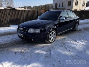 Blue Audi S6 2000 in Riga, with an engine capacity of 4.20 L and mileage of 341 thousand km for 5300 €, photo 20 on AUTOMOTO.COM.LV