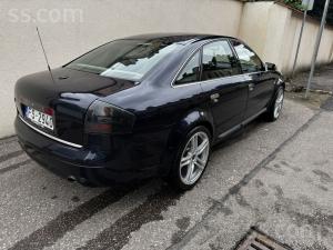 Blue Audi S6 2000 in Riga, with an engine capacity of 4.20 L and mileage of 341 thousand km for 5999 €, photo  on AUTOMOTO.COM.LV