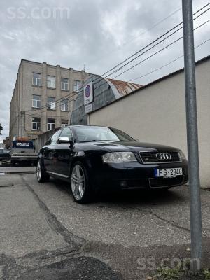 Синий Ауди С6 2000 в Рига, объемом двигателя 4.20 л и пробегом 341 тыс. км за 5999 €, фото 3 на AUTOMOTO.COM.LV