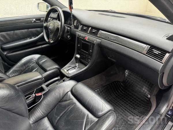 Blue Audi S6 2000 in Riga, with an engine capacity of 4.20 L and mileage of 341 thousand km for 5999 €, photo 5 on AUTOMOTO.COM.LV