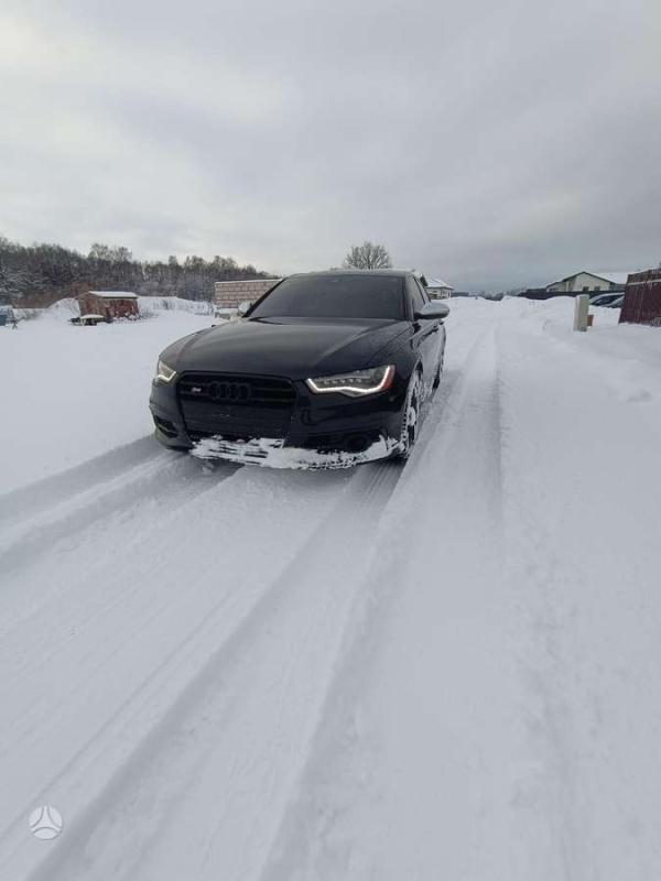 Zils Audi S6 2014 Klaipėda, ar dzinēja tilpumu 3.99 L un nobraukumu 196 tūkst. km par 11700 €, foto 4 vietnē AUTOMOTO.COM.LV