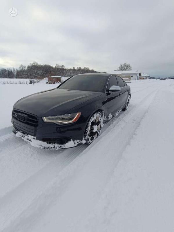 Zils Audi S6 2014 Klaipėda, ar dzinēja tilpumu 3.99 L un nobraukumu 196 tūkst. km par 11700 €, foto 5 vietnē AUTOMOTO.COM.LV