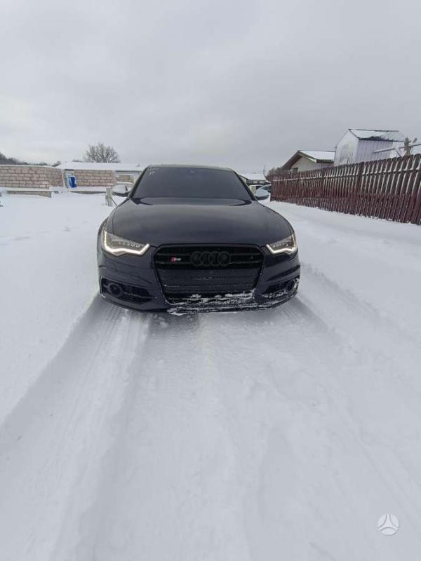 Zils Audi S6 2014 Klaipėda, ar dzinēja tilpumu 3.99 L un nobraukumu 196 tūkst. km par 11700 €, foto 7 vietnē AUTOMOTO.COM.LV
