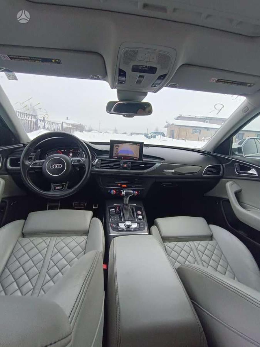 Zils Audi S6 2014 Klaipėda, ar dzinēja tilpumu 3.99 L un nobraukumu 196 tūkst. km par 11700 €, foto 11 vietnē AUTOMOTO.COM.LV
