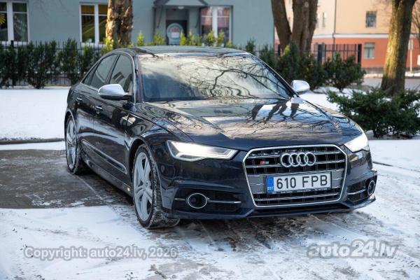 Zils Audi S6 2016 Tallina, ar dzinēja tilpumu 4.00 L un nobraukumu 219 tūkst. km par 19900 €, foto 1 vietnē AUTOMOTO.COM.LV