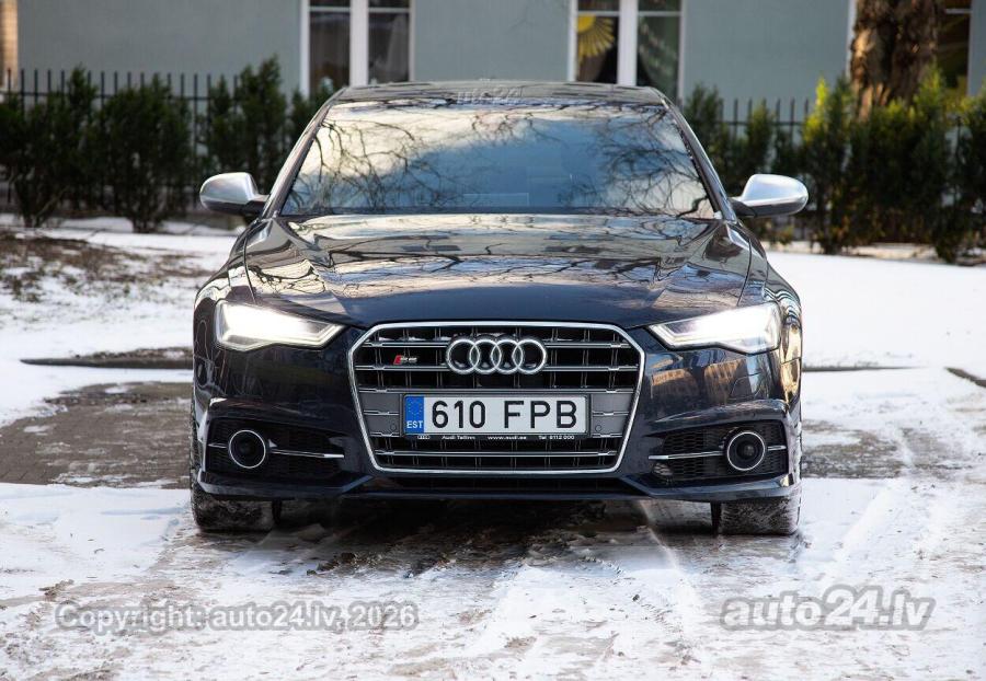Blue Audi S6 2016 in Tallinn, with an engine capacity of 4.00 L and mileage of 219 thousand km for 19900 €, photo 3 on AUTOMOTO.COM.LV