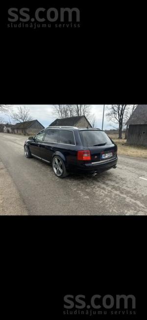 Blue Audi S6 1999 in Aizkraukle, with an engine capacity of 4.20 L and mileage of 356 thousand km for 4900 €, photo 4 on AUTOMOTO.COM.LV