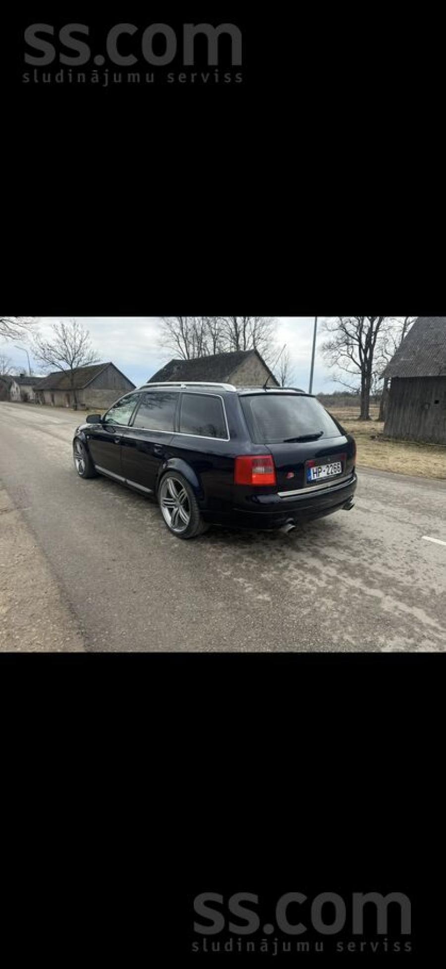 Blue Audi S6 1999 in Aizkraukle, with an engine capacity of 4.20 L and mileage of 356 thousand km for 4900 €, photo 4 on AUTOMOTO.COM.LV