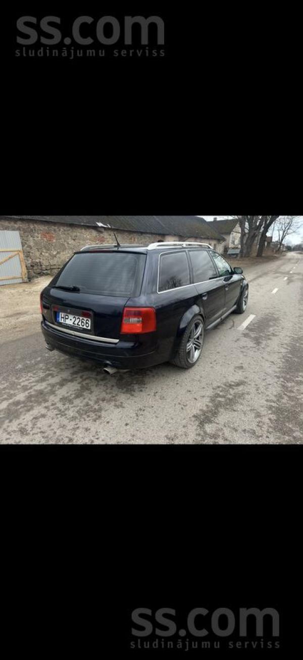 Blue Audi S6 1999 in Aizkraukle, with an engine capacity of 4.20 L and mileage of 356 thousand km for 4900 €, photo 4 on AUTOMOTO.COM.LV