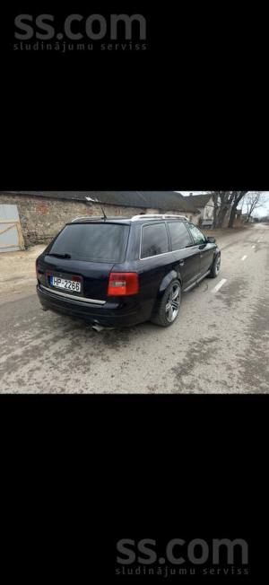 Blue Audi S6 1999 in Aizkraukle, with an engine capacity of 4.20 L and mileage of 356 thousand km for 4900 €, photo 5 on AUTOMOTO.COM.LV