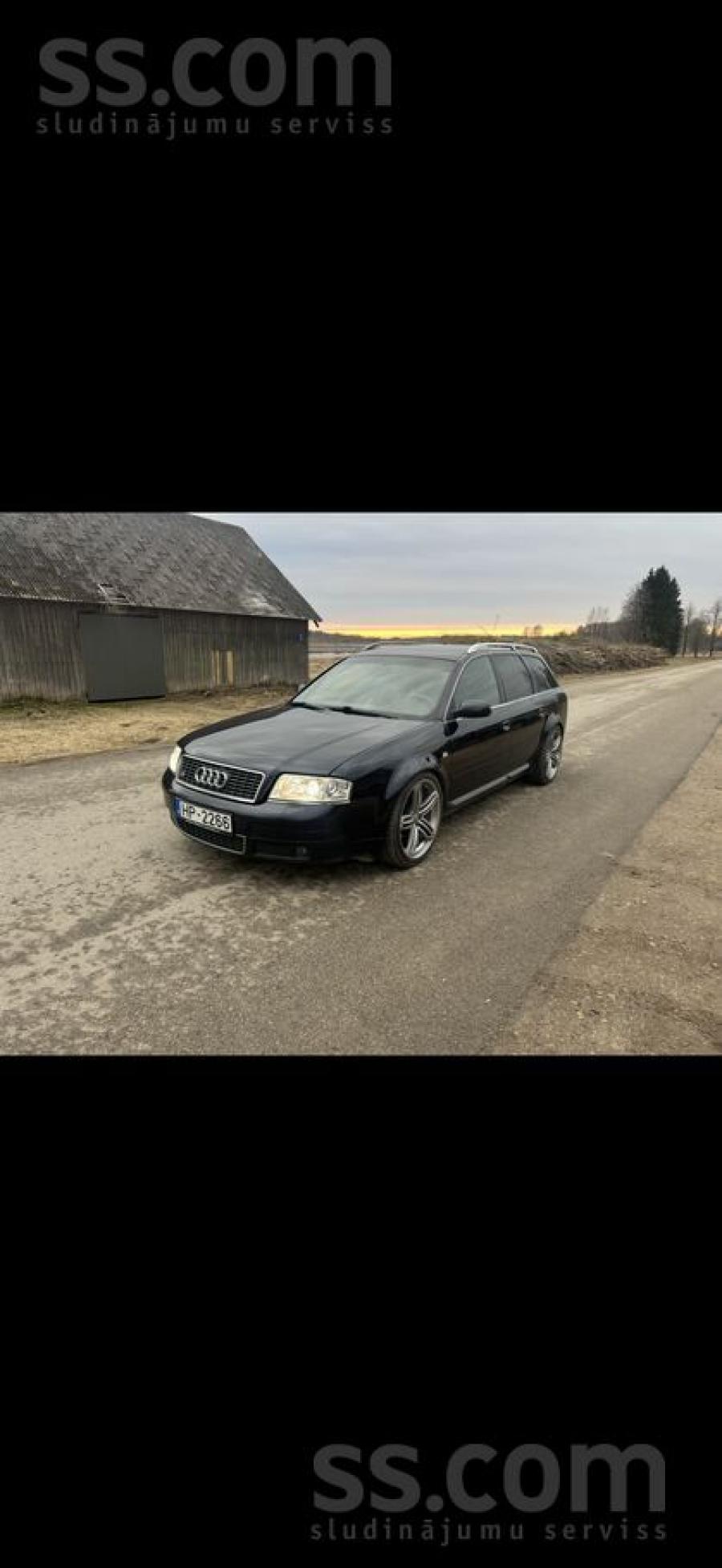 Blue Audi S6 1999 in Aizkraukle, with an engine capacity of 4.20 L and mileage of 356 thousand km for 4900 €, photo 6 on AUTOMOTO.COM.LV