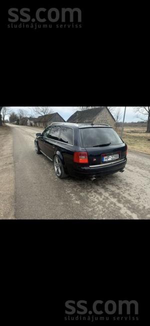 Blue Audi S6 1999 in Aizkraukle, with an engine capacity of 4.20 L and mileage of 356 thousand km for 4900 €, photo 7 on AUTOMOTO.COM.LV