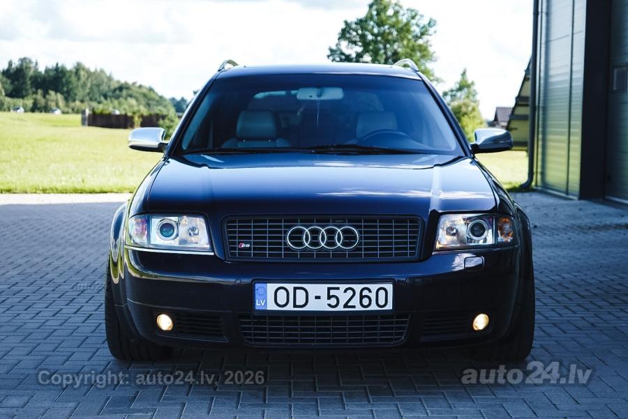 Blue Audi S6 2000 in Talsi, with an engine capacity of 4.20 L and mileage of 273 thousand km for 12000 €, photo 6 on AUTOMOTO.COM.LV