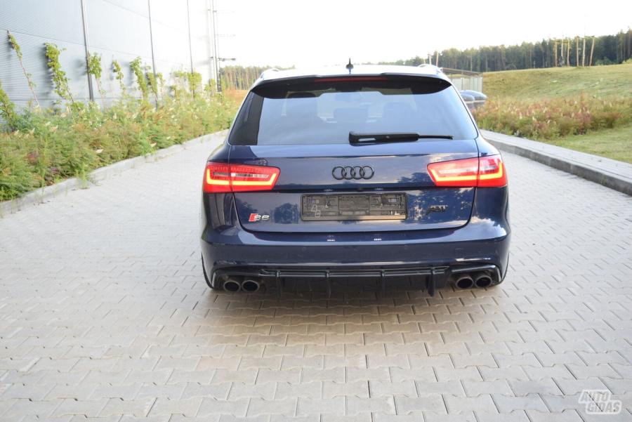 Blue Audi S6 2012 in Vilnius, with an engine capacity of 4.00 L and mileage of 189 thousand km for 20000 €, photo 7 on AUTOMOTO.COM.LV