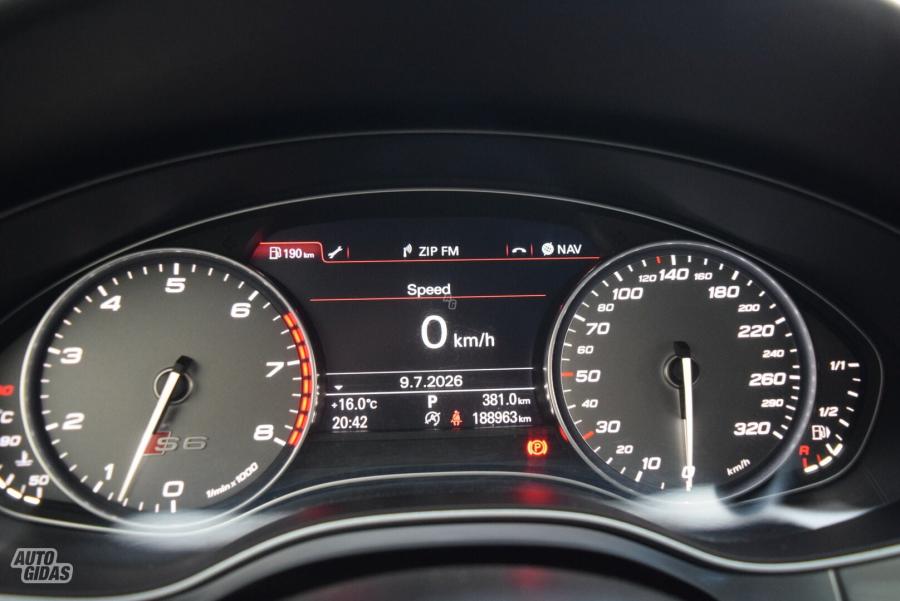 Blue Audi S6 2012 in Vilnius, with an engine capacity of 4.00 L and mileage of 189 thousand km for 20000 €, photo 23 on AUTOMOTO.COM.LV