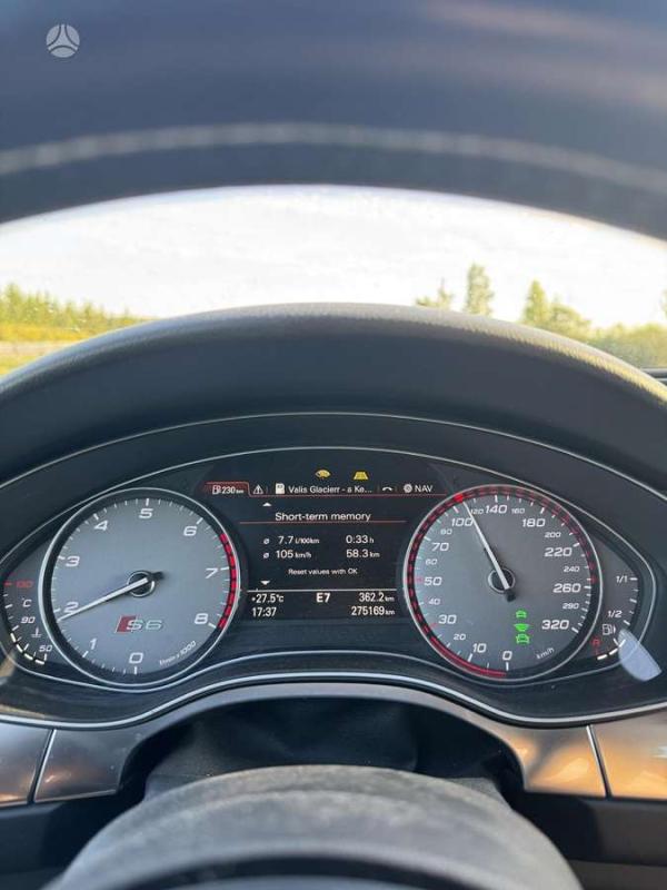 Zils Audi S6 2013 Klaipėda, ar dzinēja tilpumu 3.99 L un nobraukumu 290 tūkst. km par 18000 €, foto 3 vietnē AUTOMOTO.COM.LV