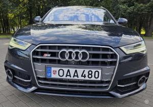 Zils Audi S6 2016 Kaišiadorys, ar dzinēja tilpumu 3.99 L un nobraukumu 220 tūkst. km par 19870 €, foto 4 vietnē AUTOMOTO.COM.LV