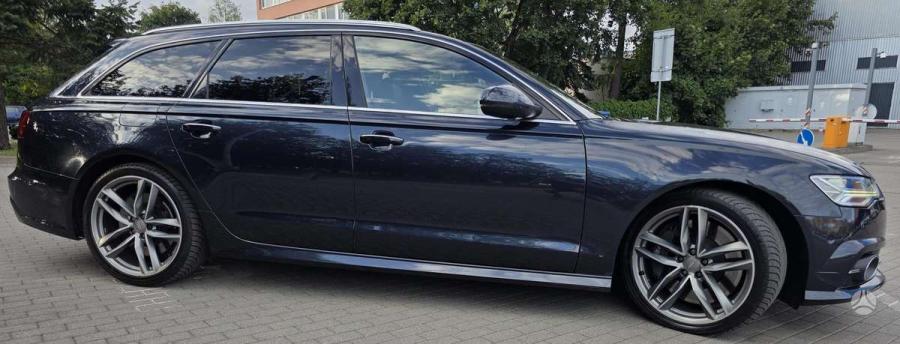 Zils Audi S6 2016 Kaišiadorys, ar dzinēja tilpumu 3.99 L un nobraukumu 220 tūkst. km par 19870 €, foto 6 vietnē AUTOMOTO.COM.LV