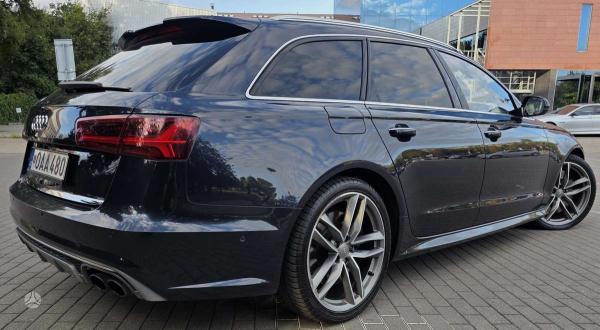 Blue Audi S6 2016 in Kaisiadorys, with an engine capacity of 3.99 L and mileage of 220 thousand km for 19870 €, photo 7 on AUTOMOTO.COM.LV