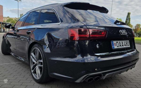 Blue Audi S6 2016 in Kaisiadorys, with an engine capacity of 3.99 L and mileage of 220 thousand km for 19870 €, photo 9 on AUTOMOTO.COM.LV