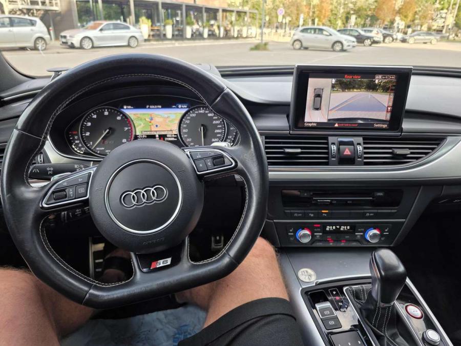 Zils Audi S6 2016 Kaišiadorys, ar dzinēja tilpumu 3.99 L un nobraukumu 220 tūkst. km par 19870 €, foto 19 vietnē AUTOMOTO.COM.LV
