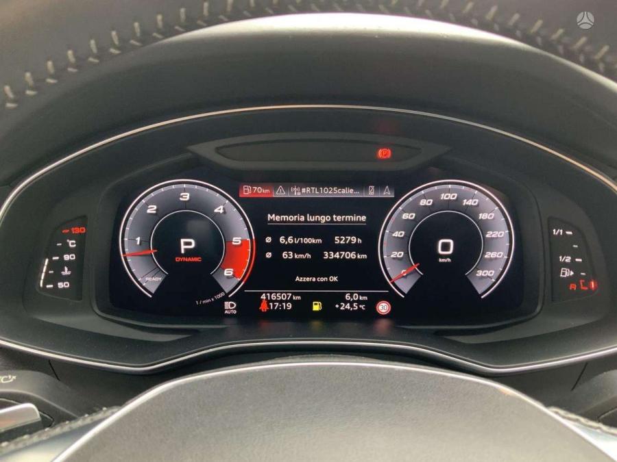 Blue Audi S6 2019 in Panevezys, with an engine capacity of 3.00 L and mileage of 419 thousand km for 28000 €, photo 6 on AUTOMOTO.COM.LV