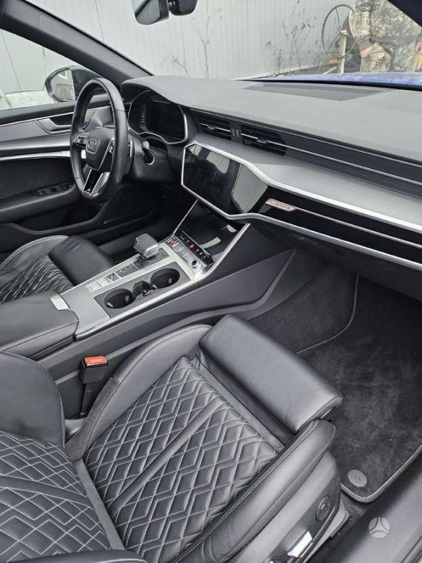 Zils Audi S6 2021 Anykščiai, ar dzinēja tilpumu 3.00 L un nobraukumu 73 tūkst. km par 46000 €, foto 5 vietnē AUTOMOTO.COM.LV