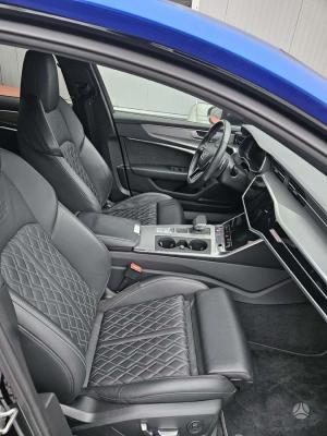 Blue Audi S6 2021 in Anyksciai, with an engine capacity of 3.00 L and mileage of 73 thousand km for 46000 €, photo 7 on AUTOMOTO.COM.LV
