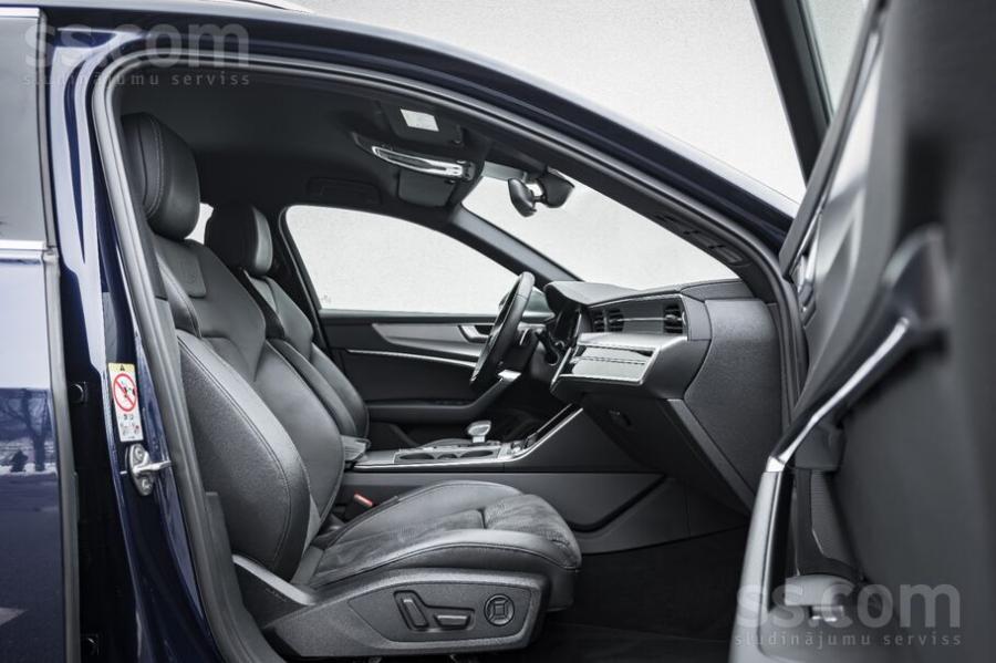 Blue Audi S6 2021 in Riga, with an engine capacity of 3.00 L and mileage of 160 thousand km for 38500 €, photo 13 on AUTOMOTO.COM.LV