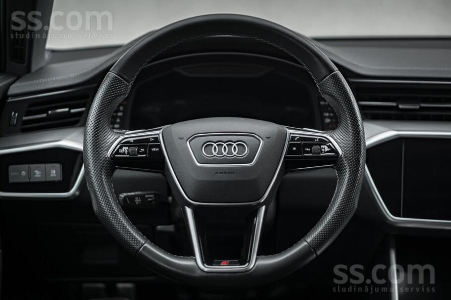 Blue Audi S6 2021 in Riga, with an engine capacity of 3.00 L and mileage of 160 thousand km for 38500 €, photo 19 on AUTOMOTO.COM.LV