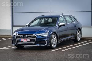 Blue Audi S6 2021 in Riga, with an engine capacity of 3.00 L and mileage of 160 thousand km for 34990 €, photo 1 on AUTOMOTO.COM.LV