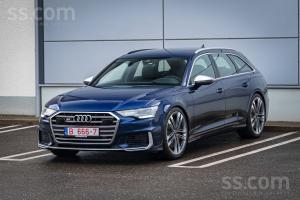 Zils Audi S6 2021 Rīga, ar dzinēja tilpumu 3.00 L un nobraukumu 160 tūkst. km par 32490 €, foto 1 vietnē AUTOMOTO.COM.LV