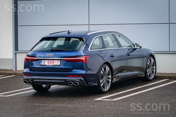Zils Audi S6 2021 Rīga, ar dzinēja tilpumu 3.00 L un nobraukumu 160 tūkst. km par 32490 €, foto 5 vietnē AUTOMOTO.COM.LV