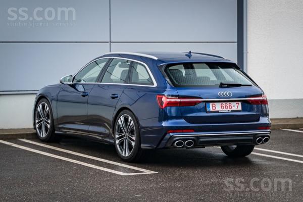 Zils Audi S6 2021 Rīga, ar dzinēja tilpumu 3.00 L un nobraukumu 160 tūkst. km par 32490 €, foto 7 vietnē AUTOMOTO.COM.LV