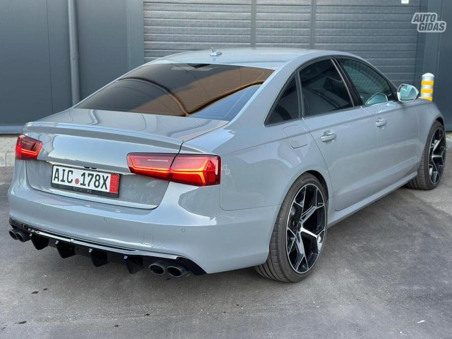 Grey Audi S6 2013 in Vilnius, with an engine capacity of 4.00 L and mileage of 198 thousand km for 22500 €, photo 6 on AUTOMOTO.COM.LV