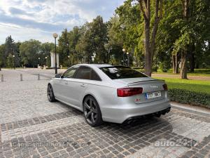 Pelēks Audi S6 2013 Sillamē, ar dzinēja tilpumu 4.00 L un nobraukumu 163 tūkst. km par 21499 €, foto 5 vietnē AUTOMOTO.COM.LV