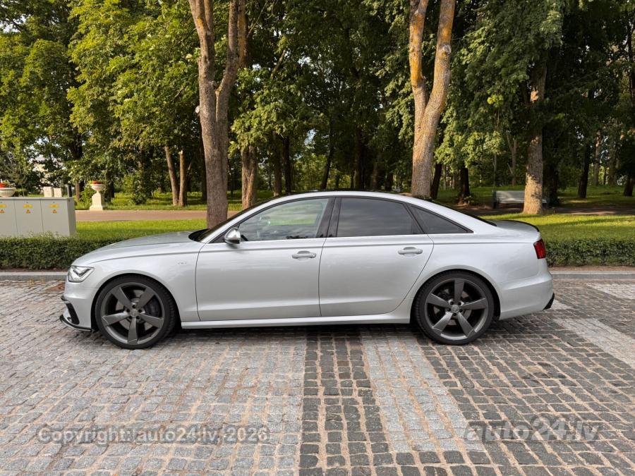 Pelēks Audi S6 2013 Sillamē, ar dzinēja tilpumu 4.00 L un nobraukumu 163 tūkst. km par 21499 €, foto 6 vietnē AUTOMOTO.COM.LV