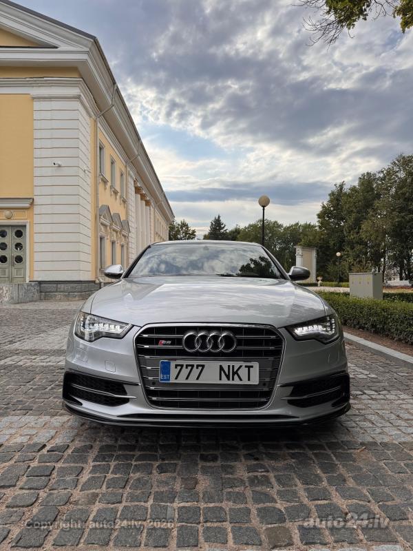 Pelēks Audi S6 2013 Sillamē, ar dzinēja tilpumu 4.00 L un nobraukumu 163 tūkst. km par 21499 €, foto 9 vietnē AUTOMOTO.COM.LV