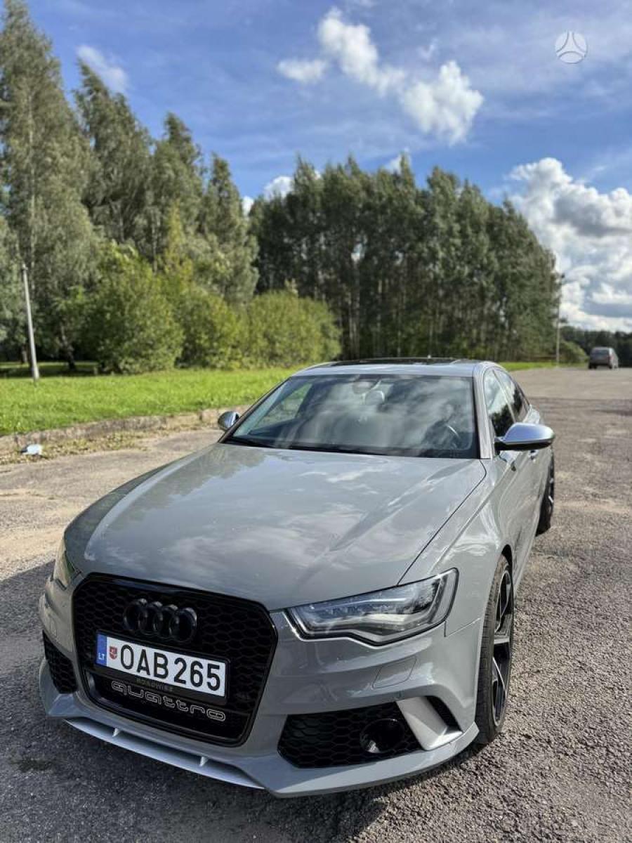 Grey Audi S6 2013 in Panevezys, with an engine capacity of 4.00 L and mileage of 200 thousand km for 20000 €, photo 4 on AUTOMOTO.COM.LV