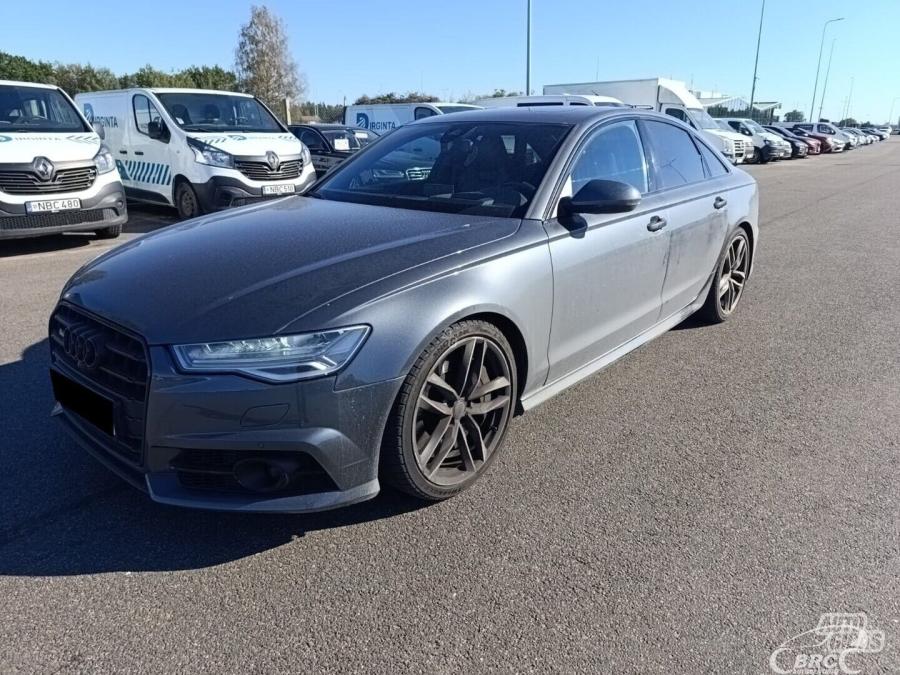 Pelēks Audi S6 2016 Avižieniai, ar dzinēja tilpumu 4.00 L un nobraukumu 158 tūkst. km par 19900 €, foto 1 vietnē AUTOMOTO.COM.LV