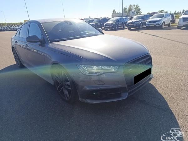 Pelēks Audi S6 2016 Avižieniai, ar dzinēja tilpumu 4.00 L un nobraukumu 158 tūkst. km par 19900 €, foto 7 vietnē AUTOMOTO.COM.LV