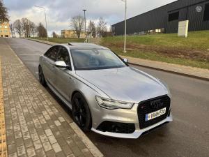 Grey Audi S6 2016 in Vilnius, with an engine capacity of 3.99 L and mileage of 220 thousand km for 25500 €, photo  on AUTOMOTO.COM.LV