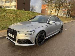 Grey Audi S6 2016 in Vilnius, with an engine capacity of 3.99 L and mileage of 220 thousand km for 25500 €, photo 2 on AUTOMOTO.COM.LV