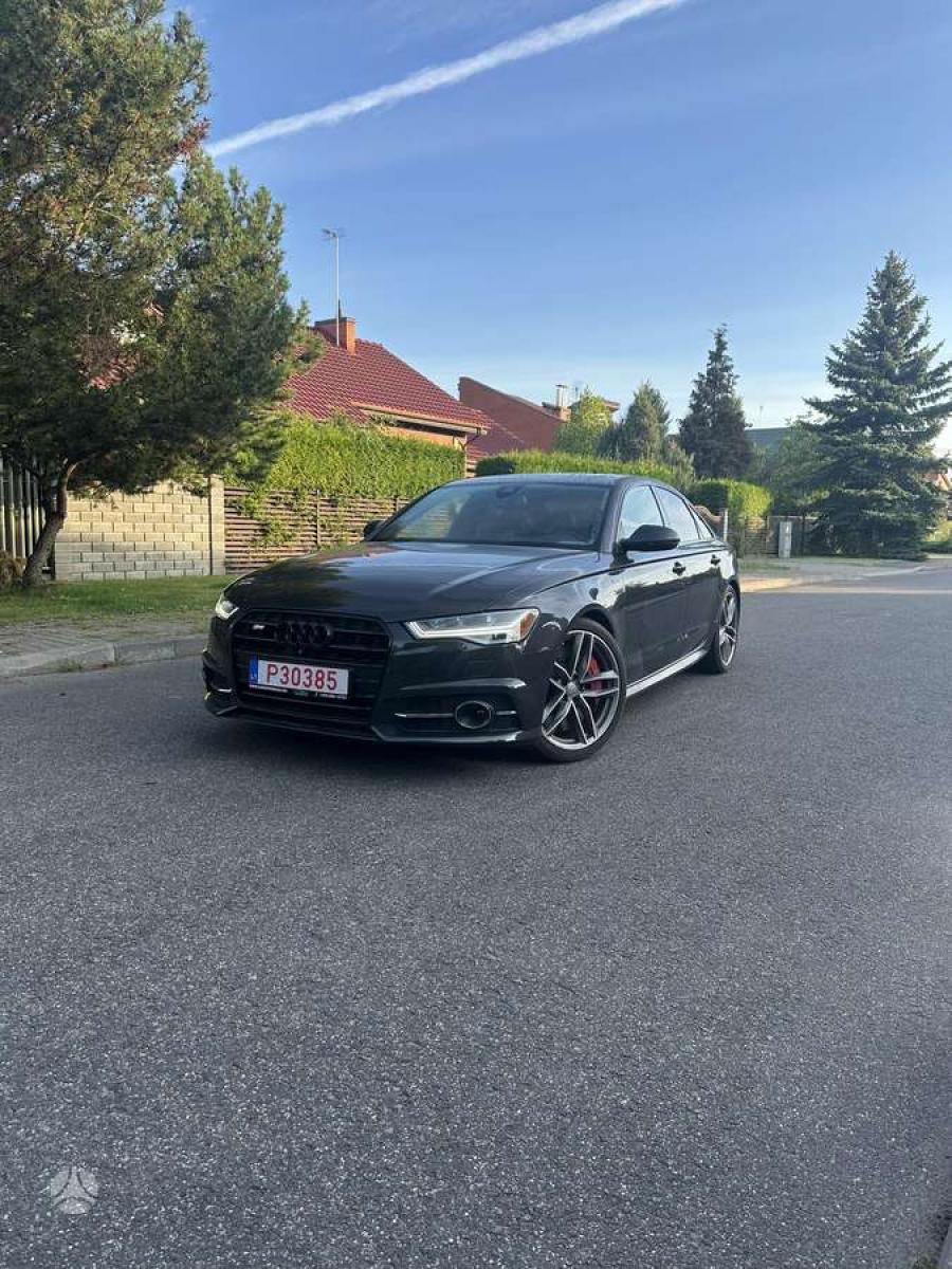 Pelēks Audi S6 2017 Kauņa, ar dzinēja tilpumu 4.00 L un nobraukumu 203 tūkst. km par 19999 €, foto 1 vietnē AUTOMOTO.COM.LV