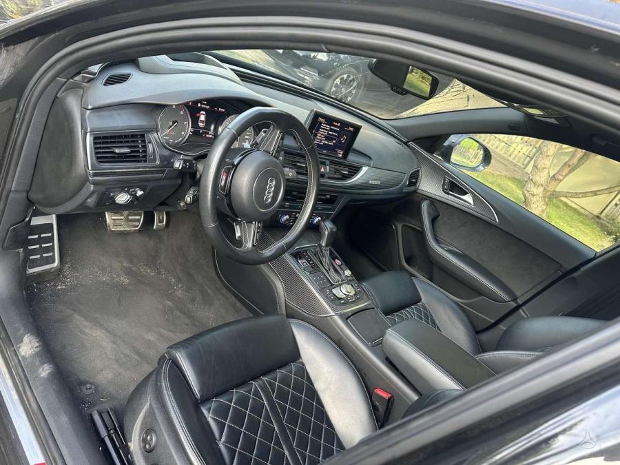 Pelēks Audi S6 2017 Kauņa, ar dzinēja tilpumu 4.00 L un nobraukumu 203 tūkst. km par 19999 €, foto 17 vietnē AUTOMOTO.COM.LV