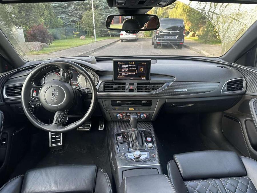 Pelēks Audi S6 2017 Kauņa, ar dzinēja tilpumu 4.00 L un nobraukumu 203 tūkst. km par 19999 €, foto 22 vietnē AUTOMOTO.COM.LV